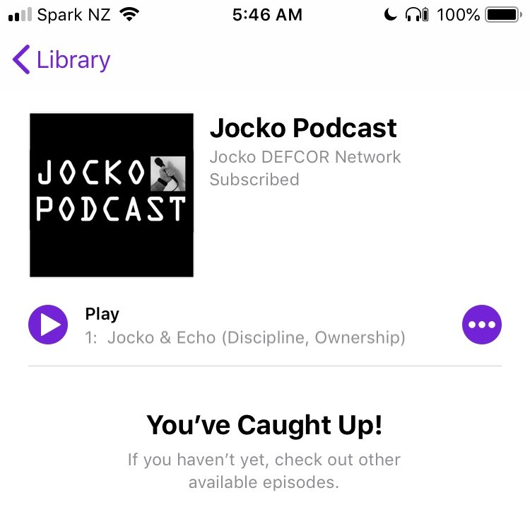 Getting After the Jocko Podcast | BillHopgood.com